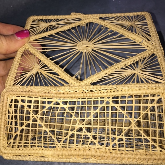Accents | Woven Reedstraw Box Aprox55 Inches By 45 Inches | Poshmark